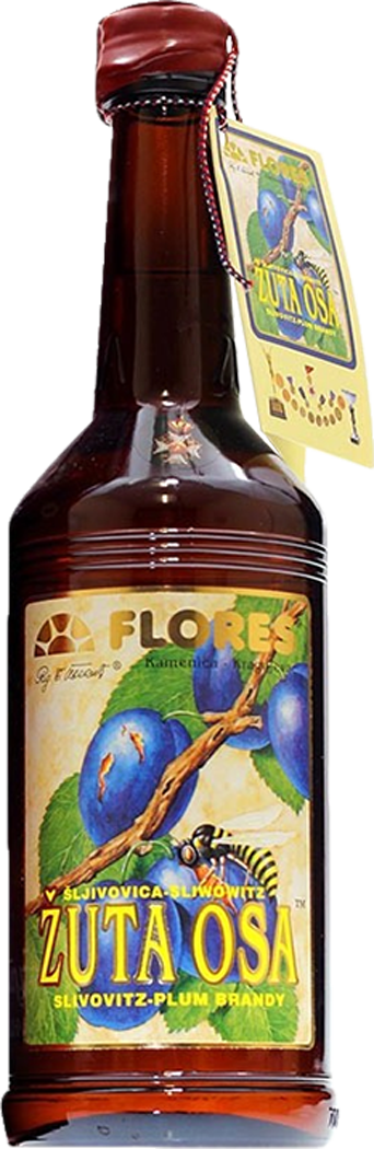 Flores Zuta Osa Slivovitz - Plum Brandy » Buy Online 🥃 – Flaviar