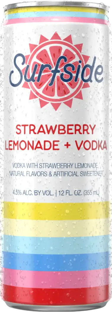 Stateside 'Surfside' Strawberry Lemonade+ Vodka Cocktail » Buy Online 🥃 ...