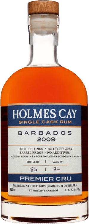 Holmes Cay Foursquare Premier Cru 14 Year Old Single Cask Rum (700mL ...