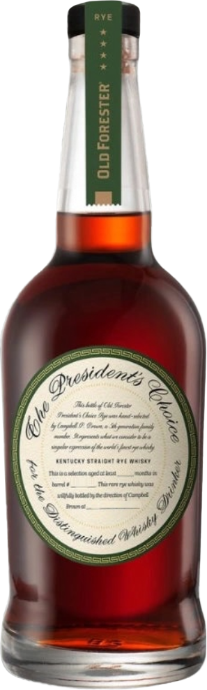 Old Forester The President's Choice Rye Whiskey (700mL) – Flaviar