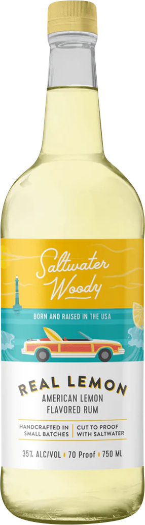 Saltwater Woody Real Lemon Flavoured Rum » Buy Online 🥃 – Flaviar