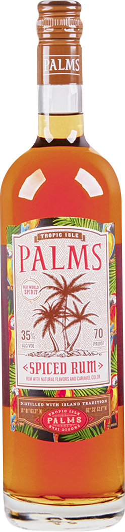 Tropic Isle Palms Spiced Rum » Buy Online 🥃 – Flaviar